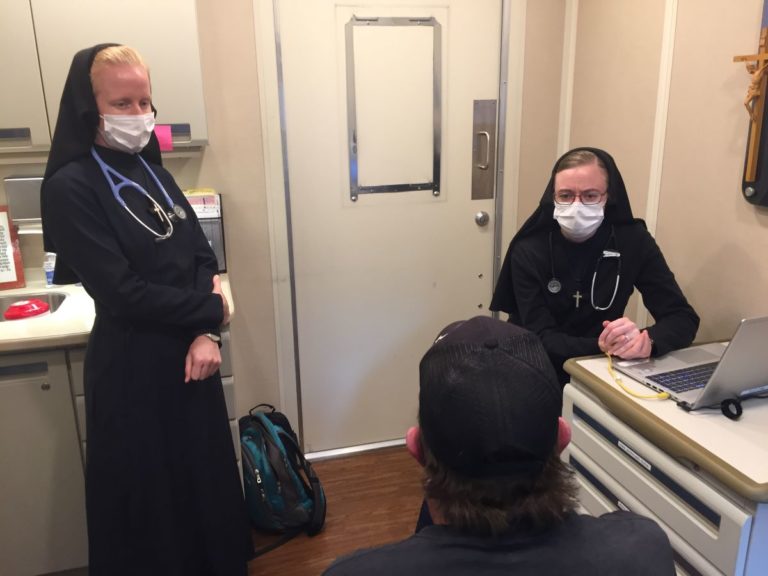 'Care can always be given.' A young Catholic nun's medical mission in ...