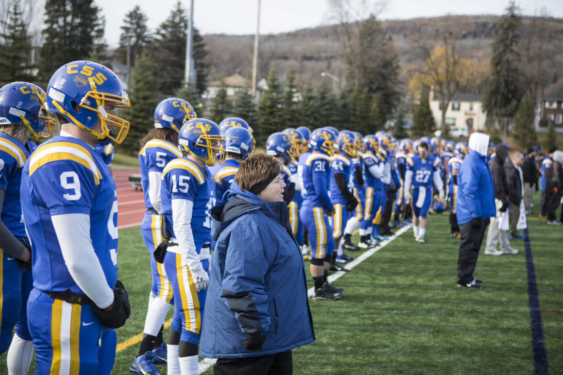 This nun coaches college football. See her 'four plays for a good life ...